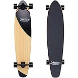 Amazon.com : Ten Toes Board Emporium Zed Bamboo Longboard Skateboard ...
