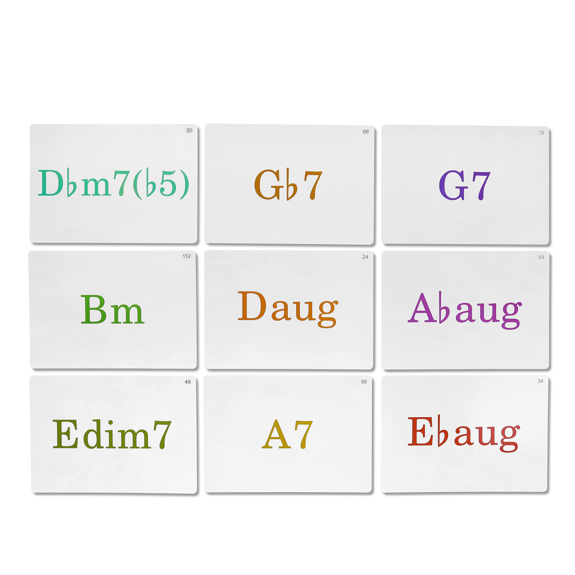Mua Spedemy Piano Chord Flashcards in Gift Box - Piano Chords Chart ...
