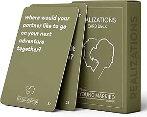 Amazon.com: REALIZATIONS - Card Deck - Fun Game for Couples - 52 ...