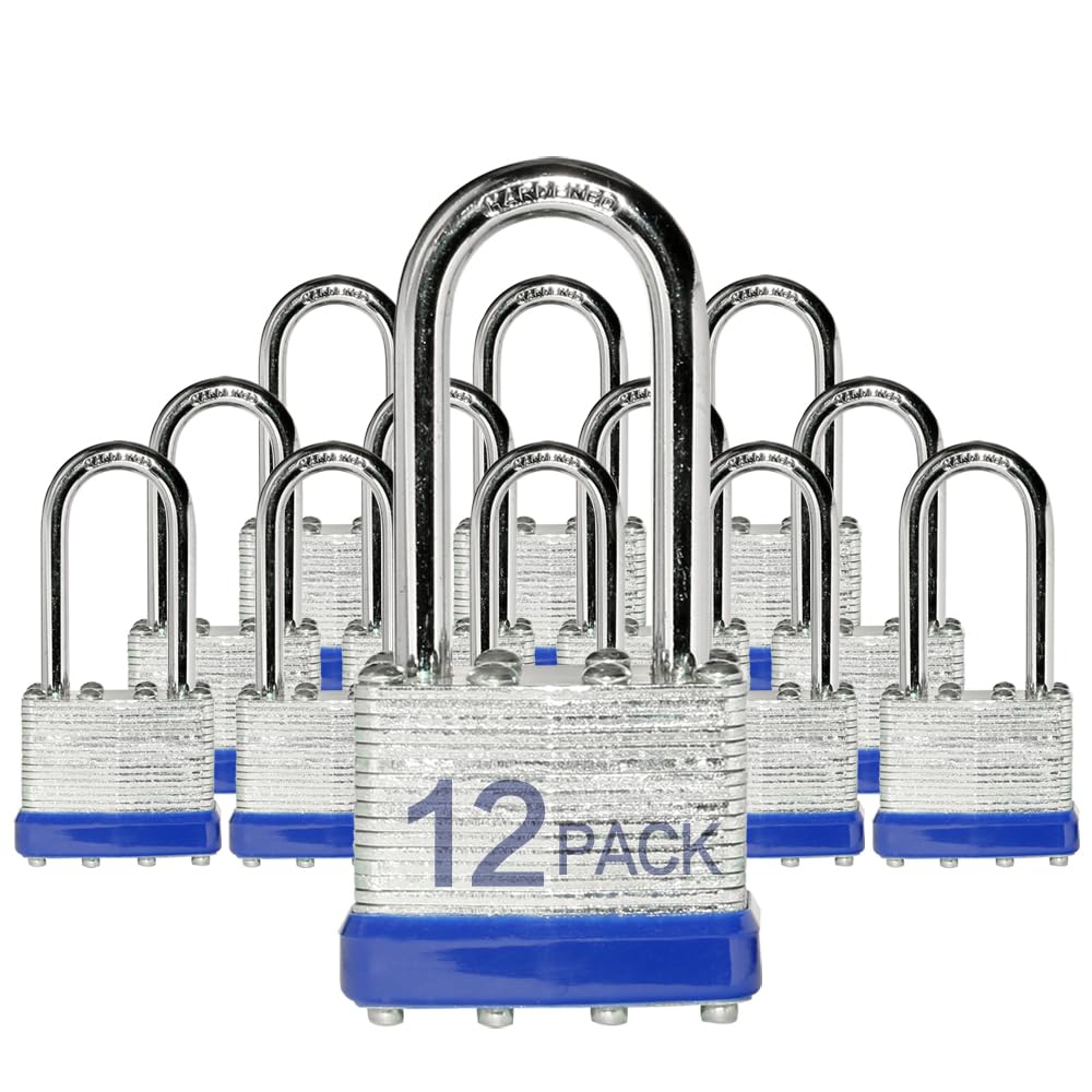 Lock Outdoor Padlocks, Key Lock, Padlocks with Same Key - Laminated ...