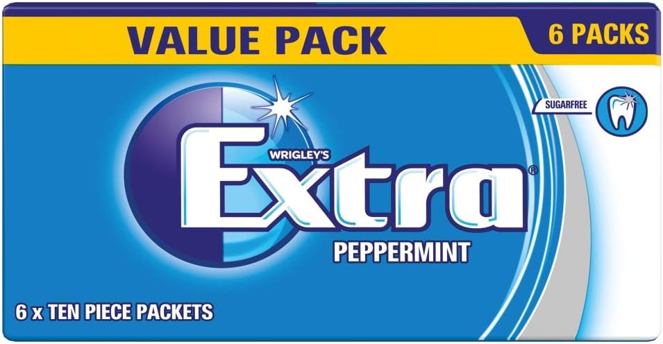 Wrigley'S Extra Peppermint, Pack of 6: Amazon.co.uk: Grocery