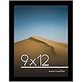 Amazon.com: Americanflat 9x12 Picture Frame in Black - Composite Wood ...