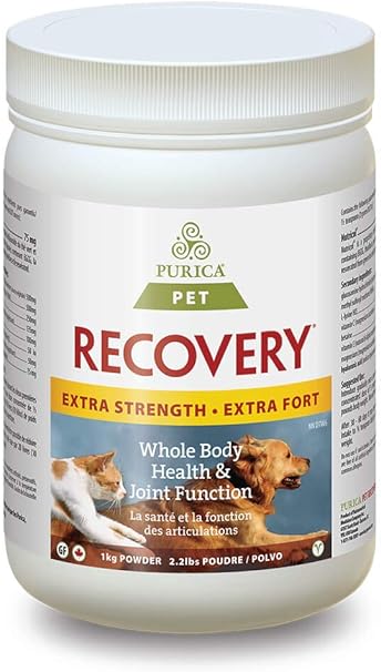 Purica RECOVERY Extra-Strength for Dogs - 1 kg Powder Whole Body Health ...