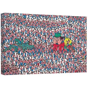 Amazon.com: Where's Waldo - Toys Poster 36 x 24in: Posters & Prints
