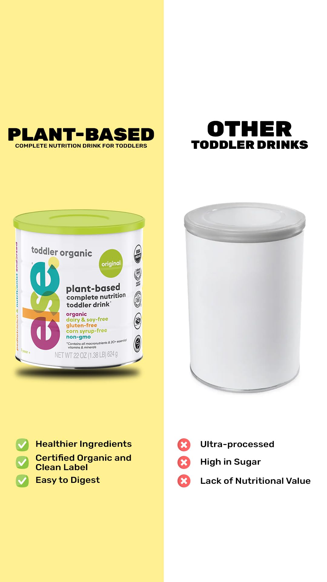 Mua (4-Pack) Else Plant-Based Complete Nutrition Formula for Toddlers ...