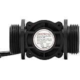 DIGITEN G1" Male Thread Brass Water Flow Sensor, Hall Effect Sensor ...
