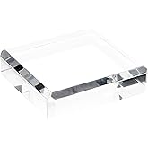 Amazon.com: Plymor Clear Polished Acrylic Square Display Block, 1" H x ...