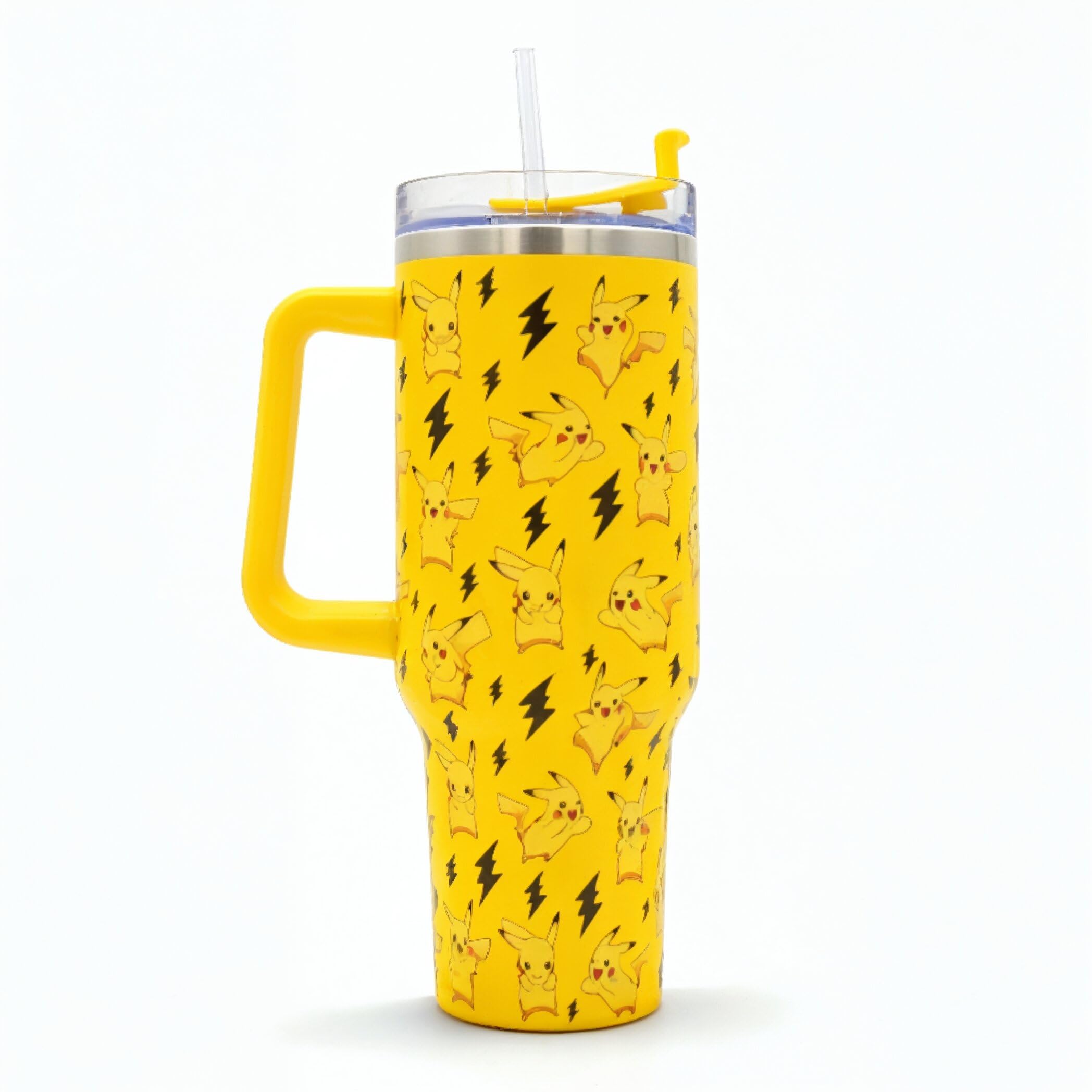 Pokémon Pikachu Insulated Stainless Steel Mug 1200ml with Handle ...