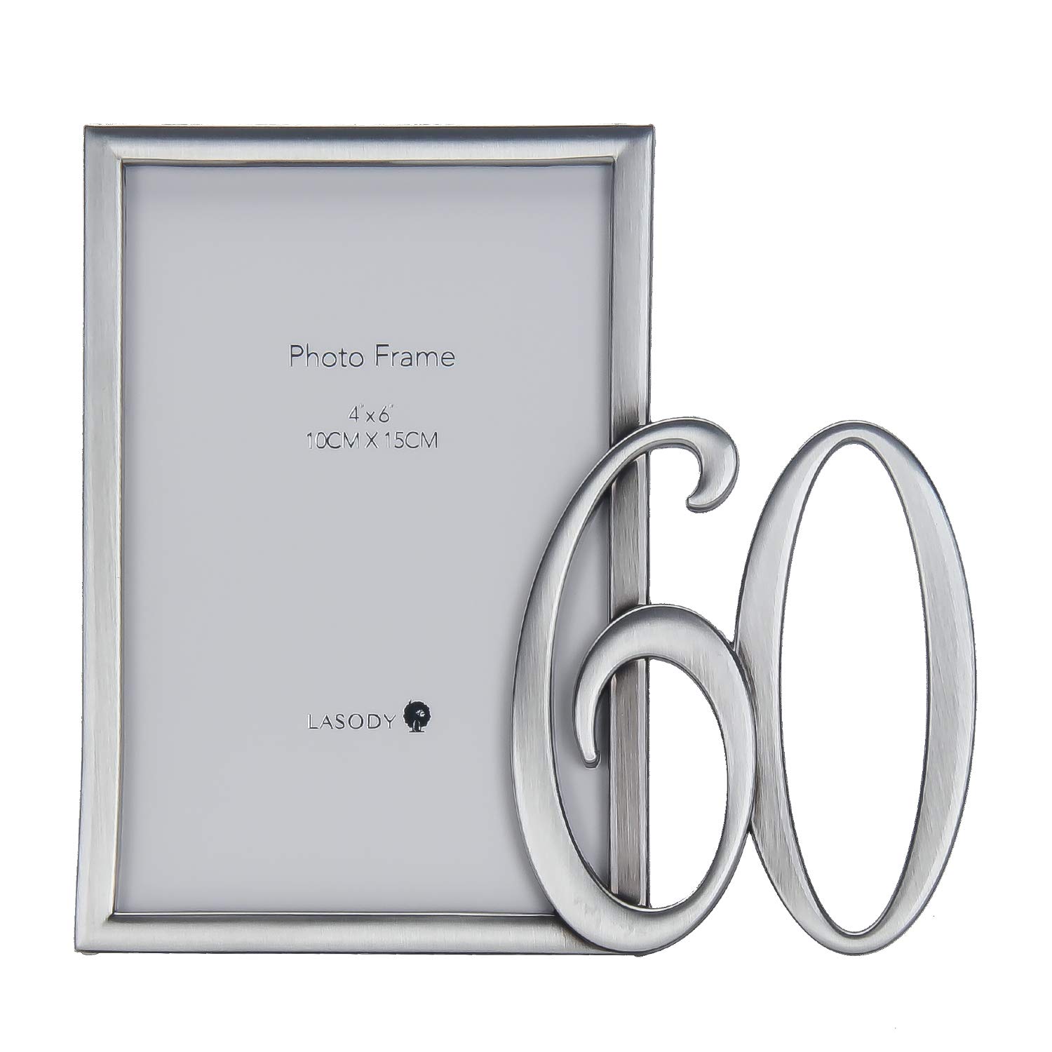 LASODY 60th Picture Frame-60 Anniversary Frame,Happy 60th Birthday ...