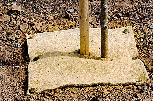 Buy Mulching Mats - Biodegradable Weed Control Fabric - Weed Control ...