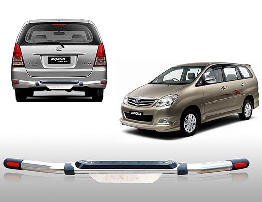 Autopearl Car Rear Crash Guard for Toyota Innova: Amazon.in: Car ...