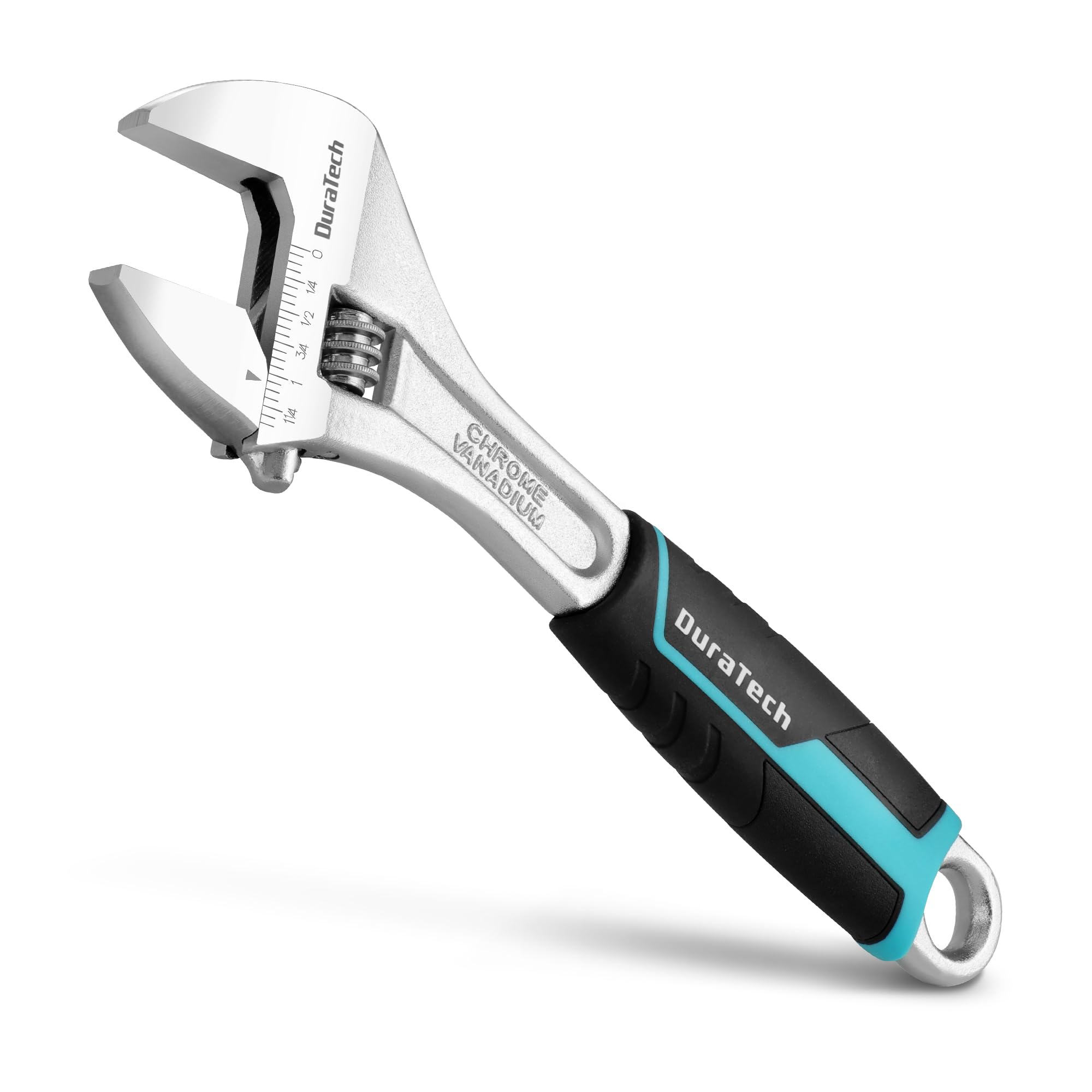 Mua 10-Inch Adjustable Wrench, Cr-V Steel Wrench, Wide Jaw Wrench ...