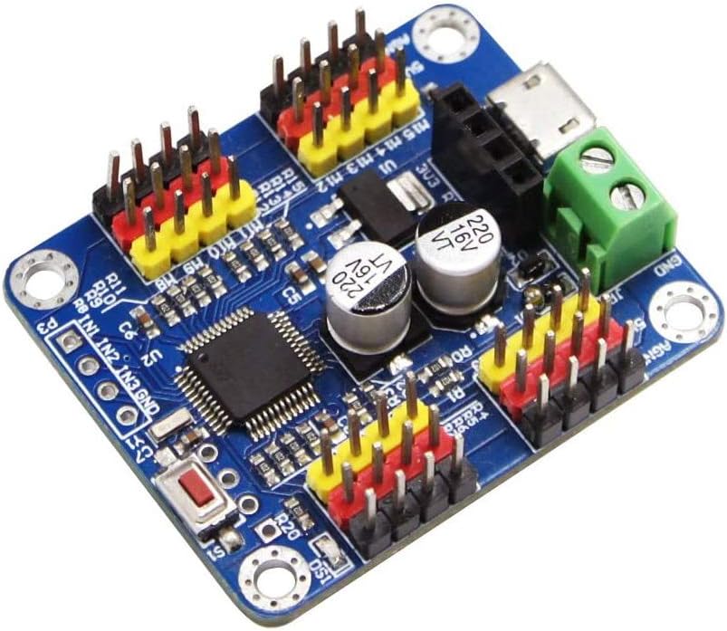 WITMOTION Bluetooth 16 Channels PWM Servo Motor Driver Controller Board Module PCB steering gear ...