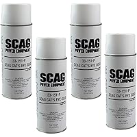 Amazon.com : Scag 4PK Genuine OEM 12oz Can Orange Cat's Eye Gold Spray ...