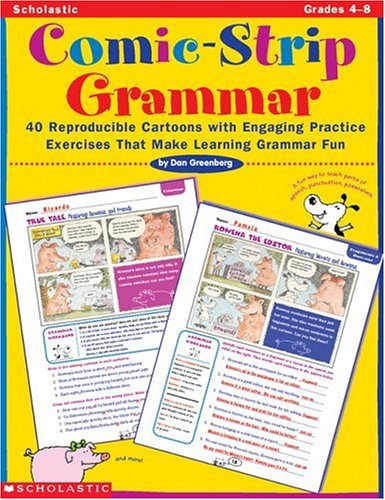 Comic-Strip Grammar: 40 Reproducible Cartoons with Engaging Practice ...