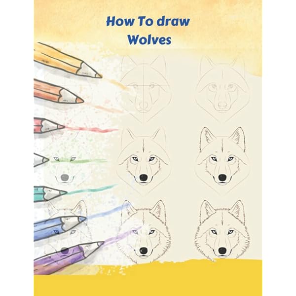 How To Draw A Wolf Step By Step