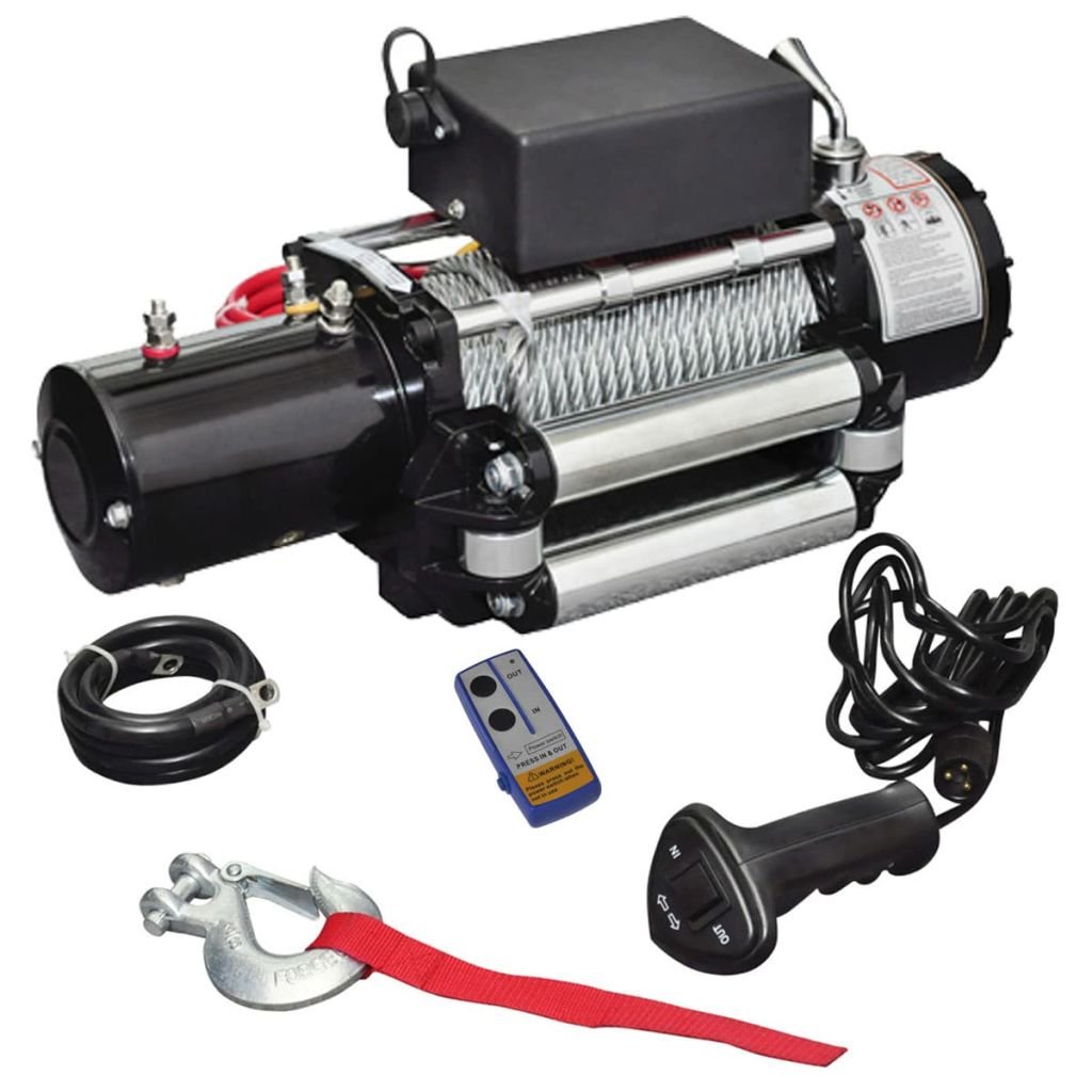 cabrestante-el-ctrico-13000-lb-12v-cableado-el-ctrico-amazon-es-amazon-es