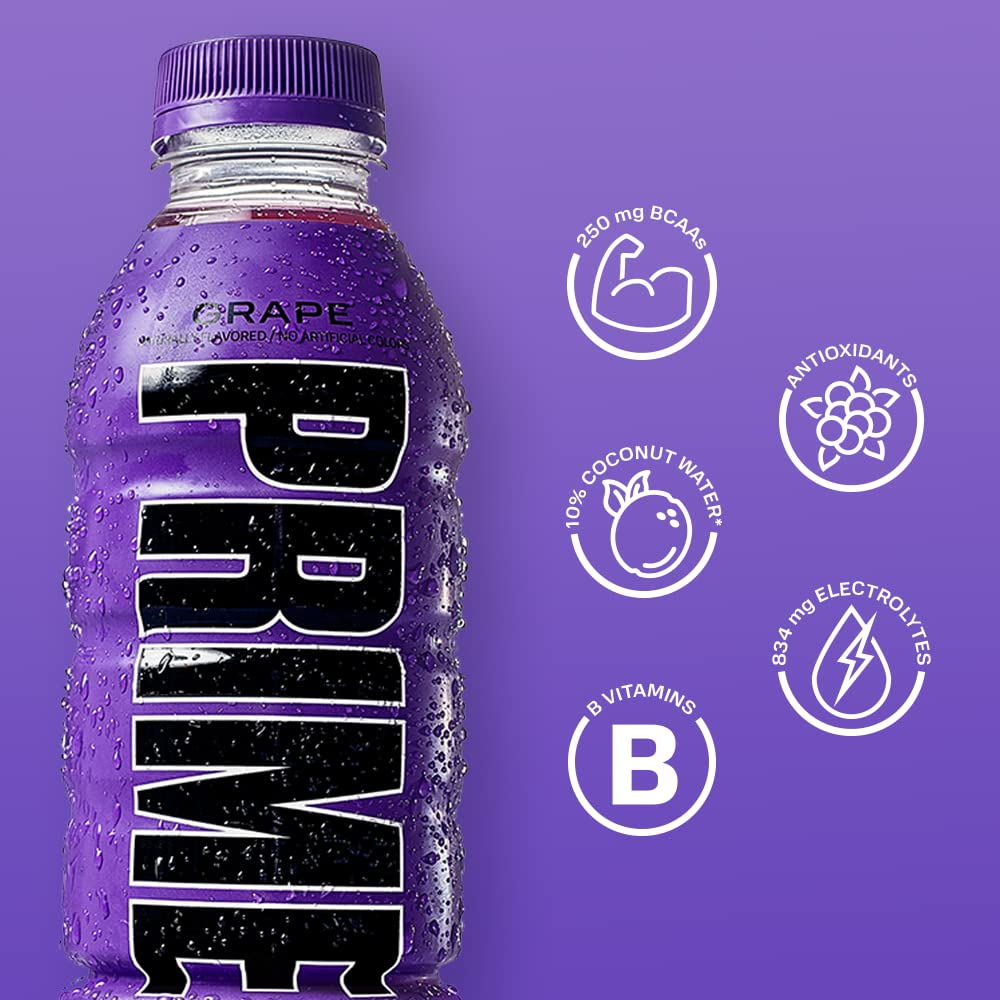 Mua PRIME Hydration GRAPE | Sports Drinks | Electrolyte Enhanced for ...