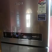 Whirlpool 265 L 3 Star Inverter Frost-Free Double Door Refrigerator ...
