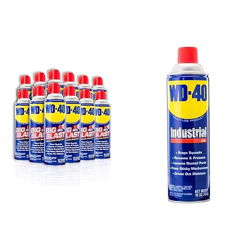 WD-40 Multi-Use Product with Big-Blast Spray, 18 OZ [12-Pack] & 490088 ...