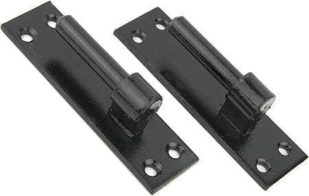 Wyre Direct 2 Heavy Duty Gate Hinge Brackets With 12mm Pin Gate Hinge ...