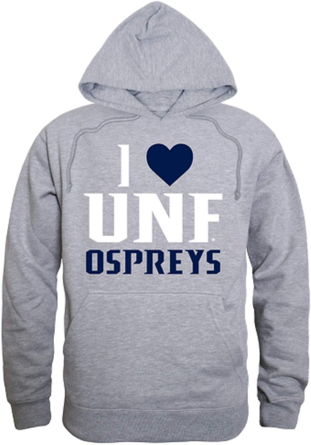 University of North Florida Ospreys UNF NCAA College I Love Hoodie ...