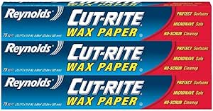 Amazon.com - Reynolds Cut Rite Wax Paper, 75 Sqft (Pack of 3)
