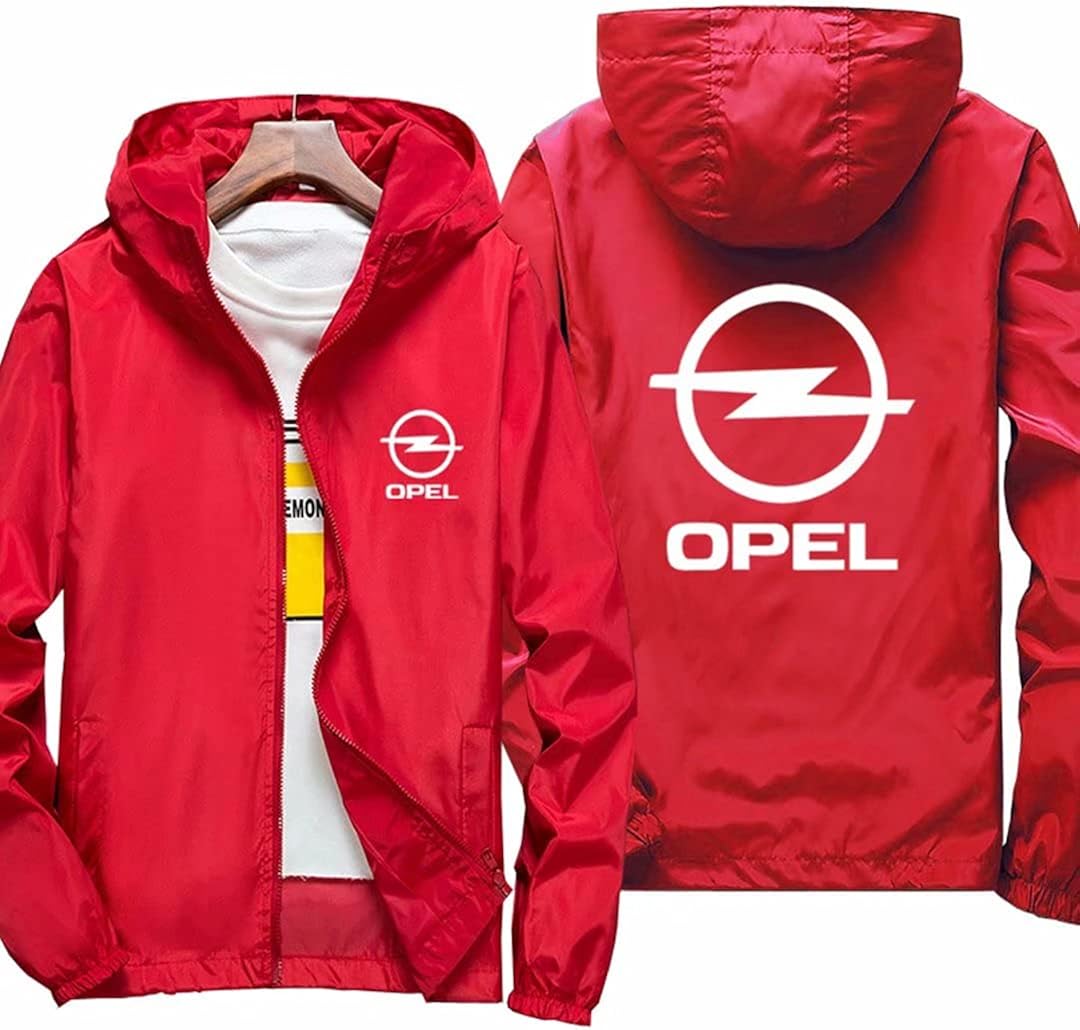 Men's Hooded Sweatshirt For Opel Print Jacket Casual Sports Tops Long ...