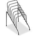 Amazon.com : Fellowes Step File Junior Wire Organizer Rack, 6 Sections ...
