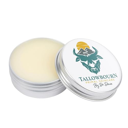 Grass Fed Beef Tallow Balm for Face and Body with Shea Butter, Organic ...