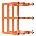 Amazon.com: 4 PACK Lumber Rack Wall-Mounted Lumber Storage Rack, Heavy ...