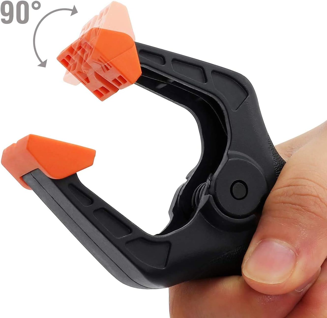 MAIQIU 10Pcs Plastic Spring Clamps, 4.5 Inch Extra Strength Work Clips ...