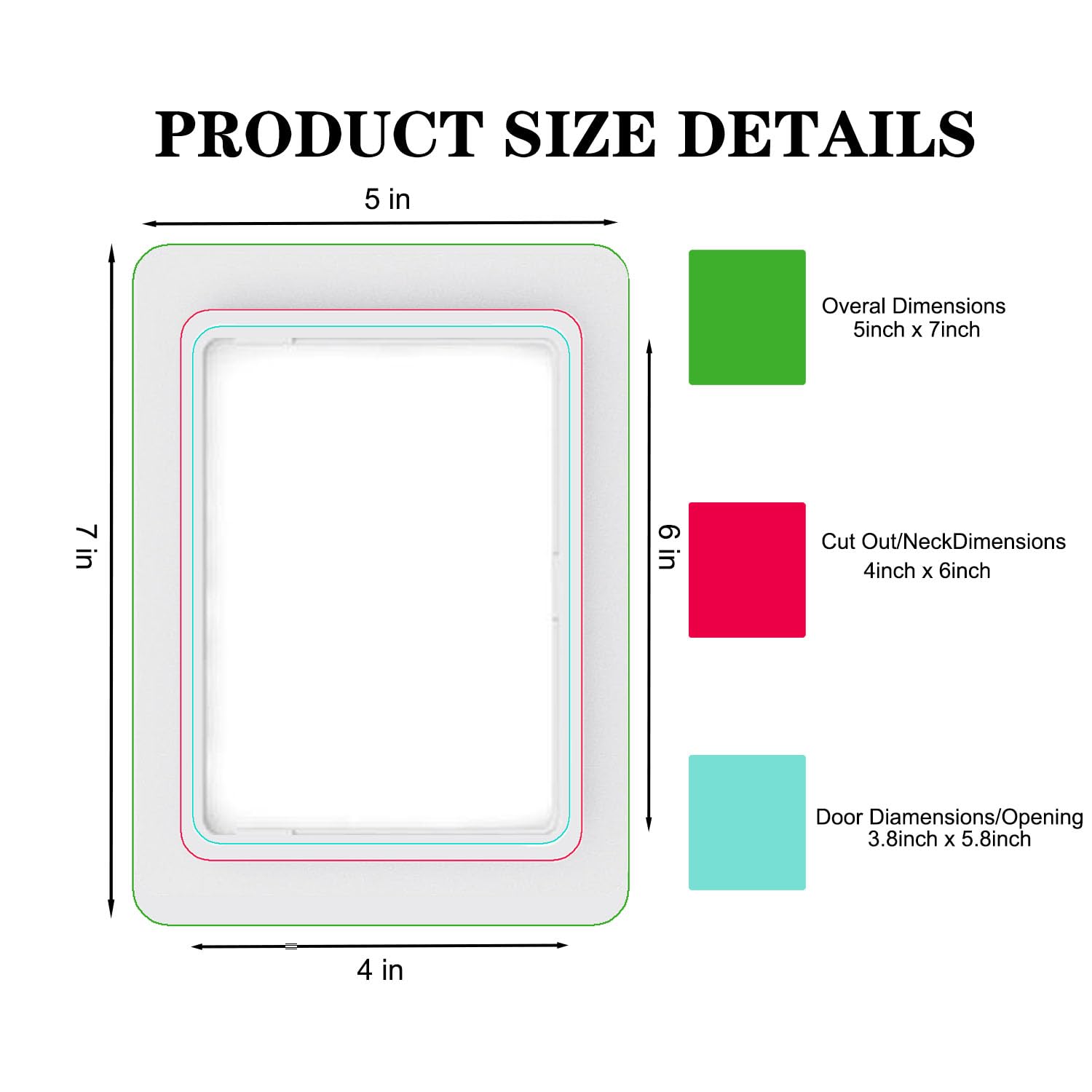 Mua FORLAND Plumbing Access Panel for Drywall Ceiling White 4 x 6 inch ...