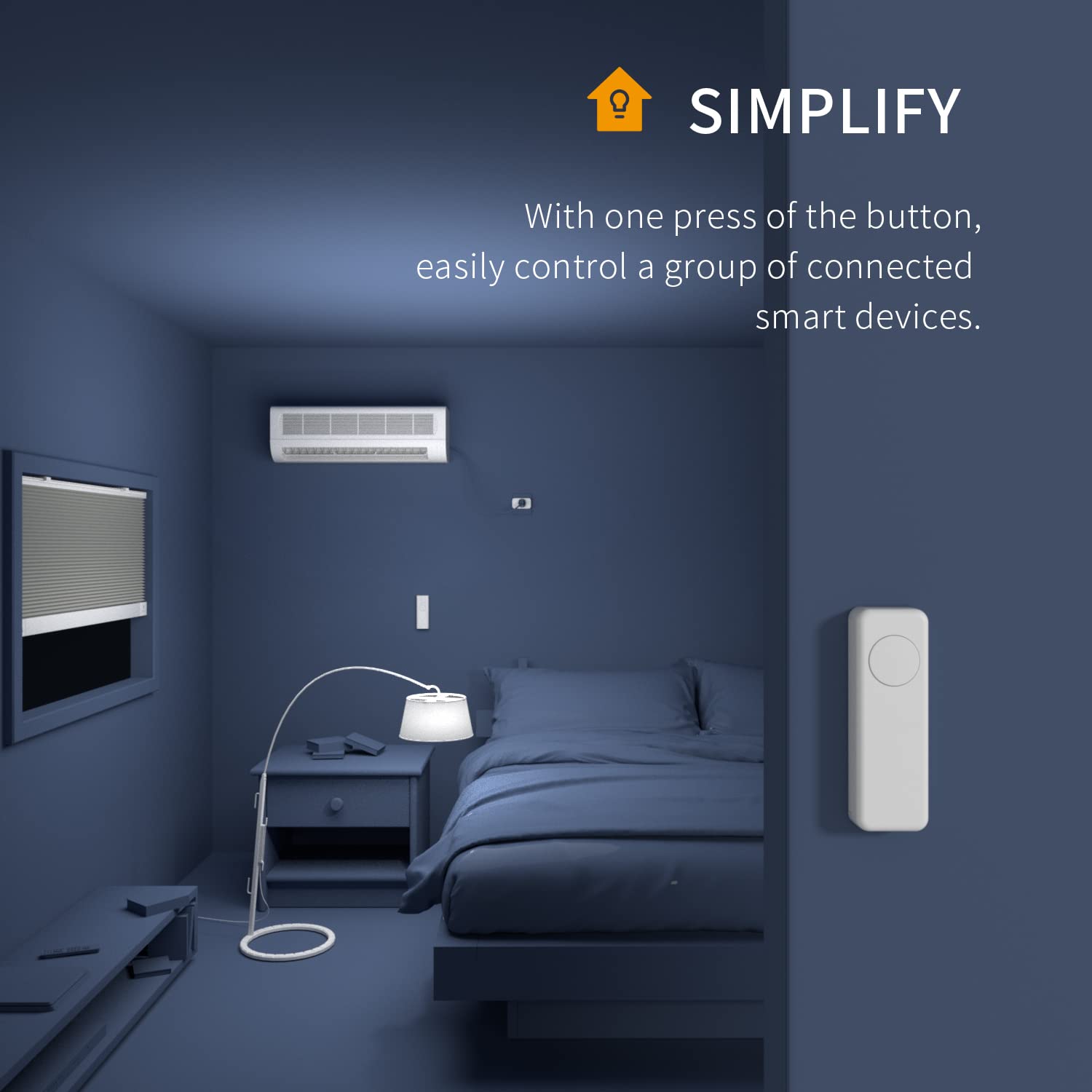 Mua THIRDREALITY ZigBee Smart Button Blue, 3-Way Remote Control, Require Zigbee hub, Work with ...