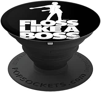 Amazon.com: Floss Like A Boss Floss Dance Pop Socket for cool kids ...