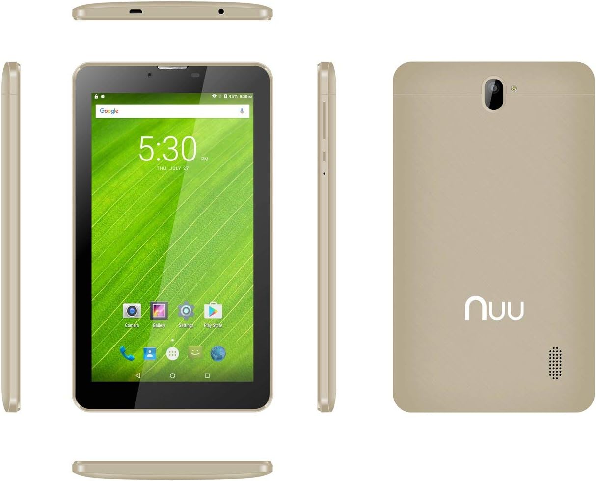 Nuu T2 7" Android Tablet / Smartphone - Quad Core, 3G Unlocked with ...