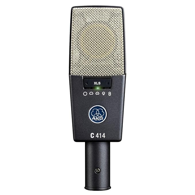 AKG C414 XLS - Micrófono (Studio, 20-20000 Hz, Cardioid, Alámbrico, XLR ...