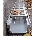 Channel Drain Kit For Concrete Heavy Duty Metal Trench Drain ...