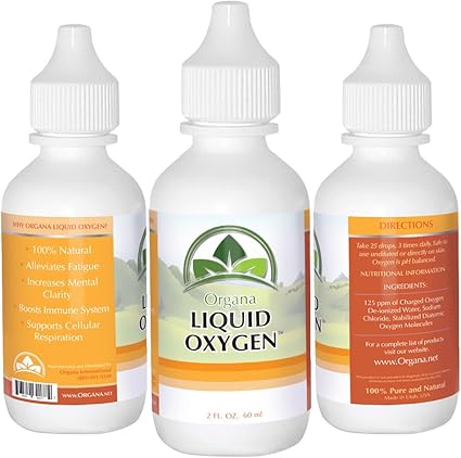 Amazon.com: The BEST Liquid Oxygen Drops Supplement –100% Natural ...