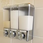 Better Living Products Clear Choice Dispenser III Three Chamber Shower ...