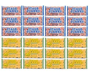 Amazon.com : Uncle Al's Stage Plank Cookies 24 Pack (12 Original, 12 ...