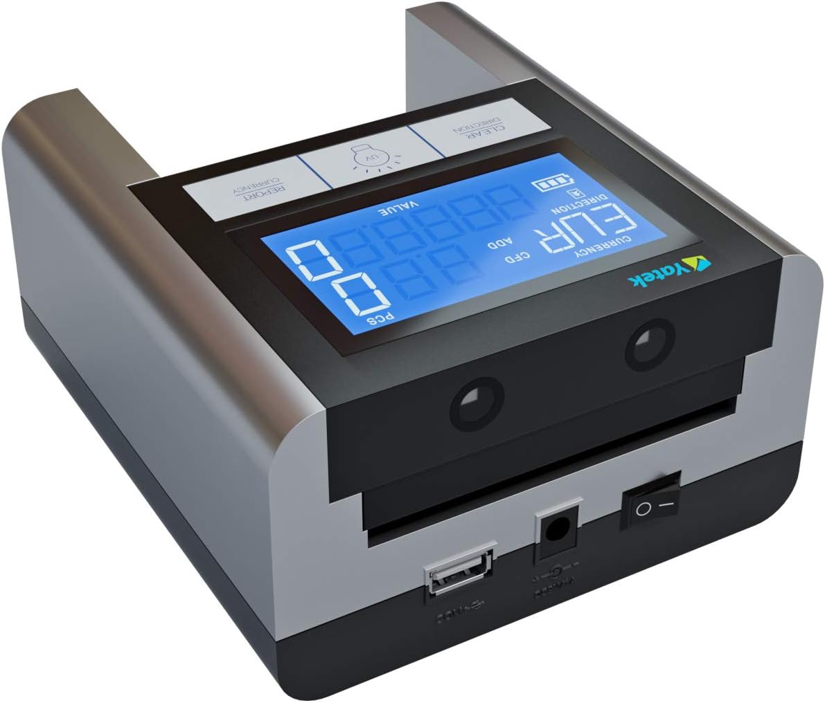Counterfeit Banknote Detector EC500 with Included Battery and UV lamp ...