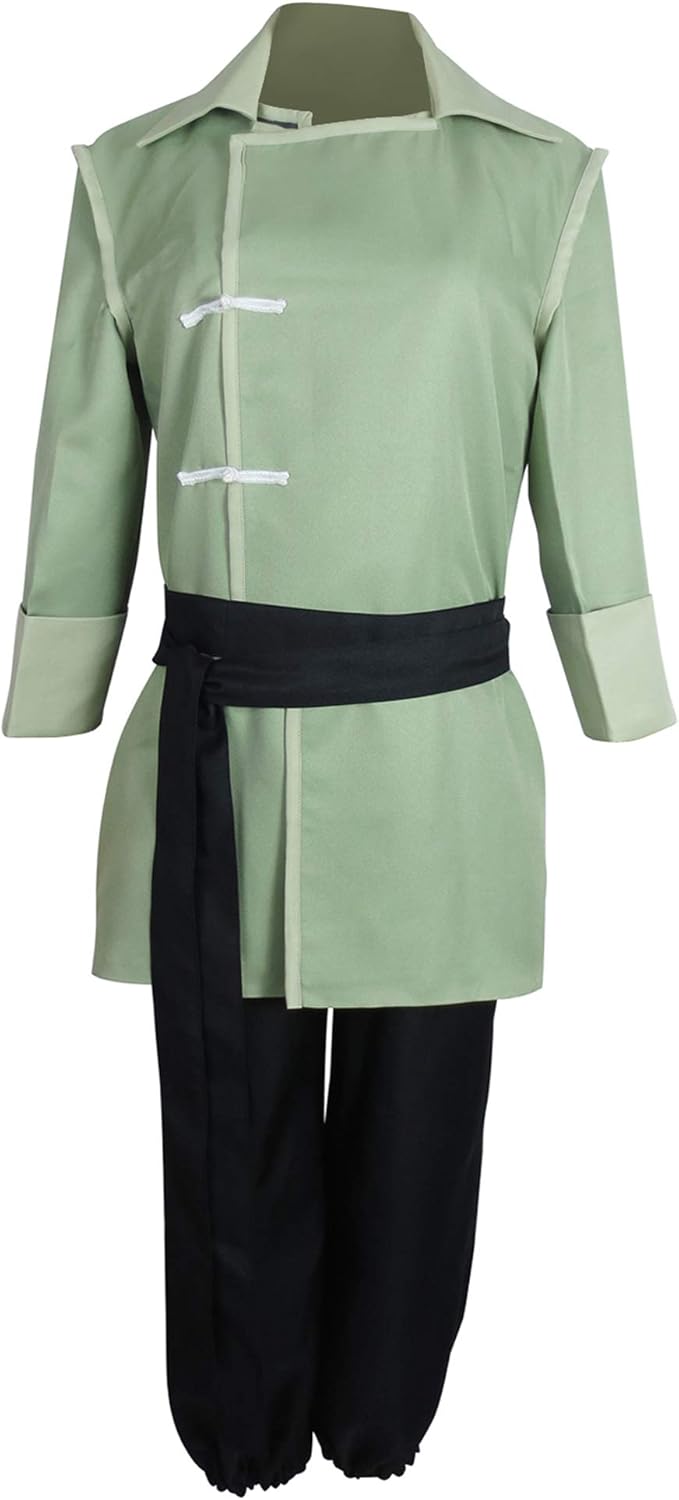 Amazon.com: Earthbender Bolin Uniform Outfit Suit Cosplay Costume: Clothing