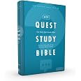 NIV, Quest Study Bible, Hardcover, Blue, Comfort Print: The Only Q and ...