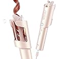 Amazon.com: TYMO CURLGO Cordless Automatic Curling Iron - 1 Inch Portable Rotating Beach Waves ...