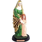 Amazon.com: GC 12 Inch Saint St Barbara Africana Santa Statue Figurine ...