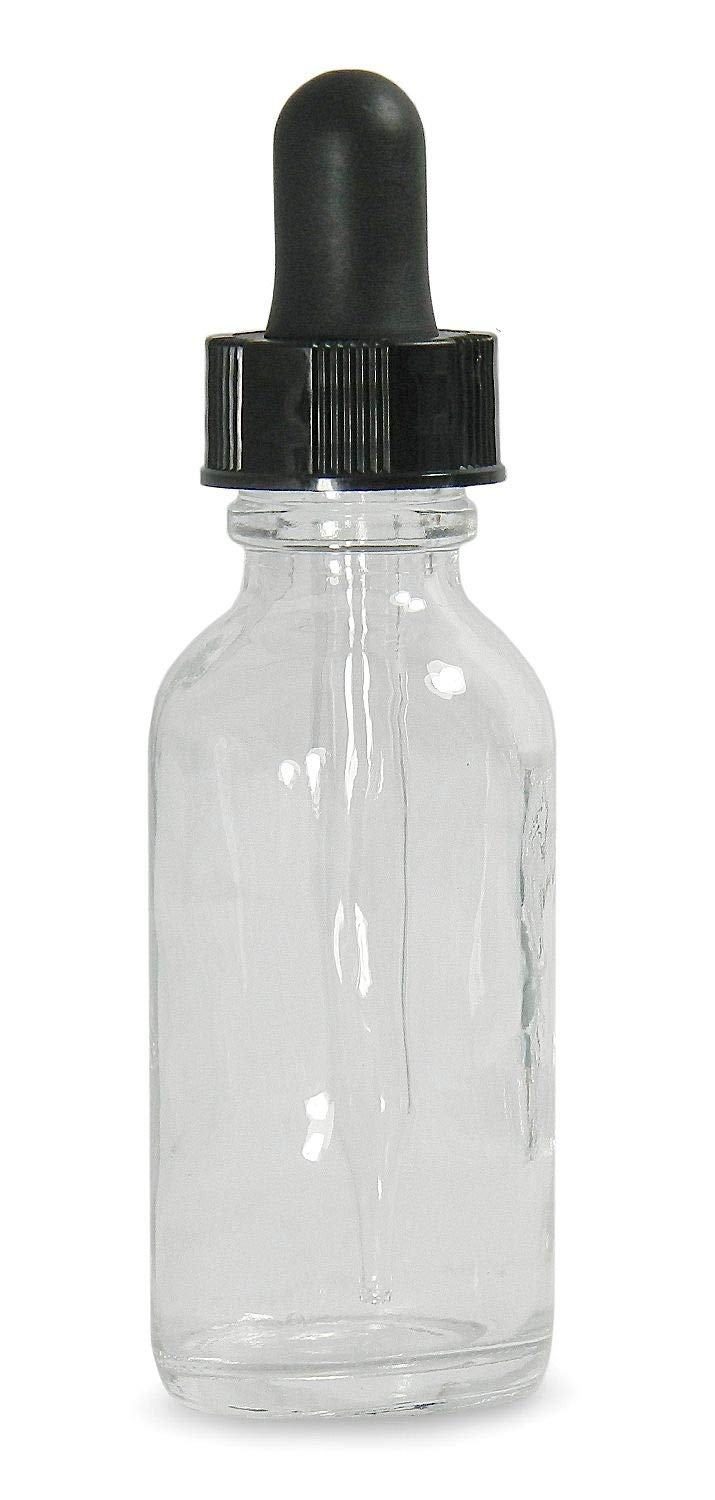 Dropper Bottle, 60mL/2oz, Clear, Round, PK24: Science Lab Cell Culture ...