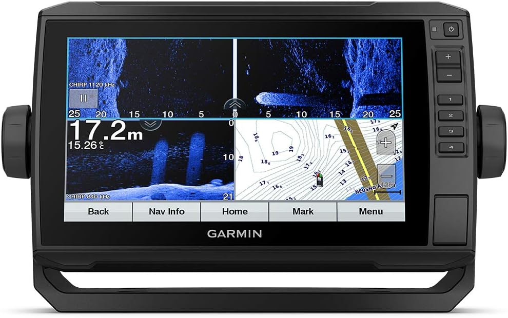 Amazon.com: Garmin ECHOMAP UHD 95SV, 9" Keyed-Assist Touchscreen ...