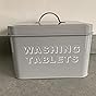 Lesser & Pavey LP42240A New Sweet Home Washing Tablet Box, Metal, Grey ...
