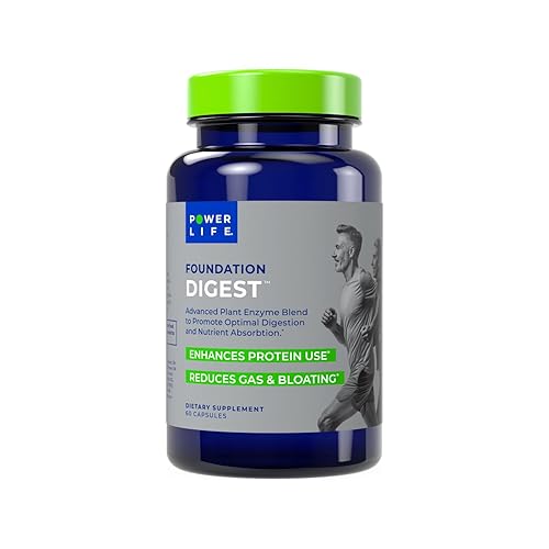 POWERLIFE Foundation Digest Advanced Plant Enzyme Blend to Promote ...